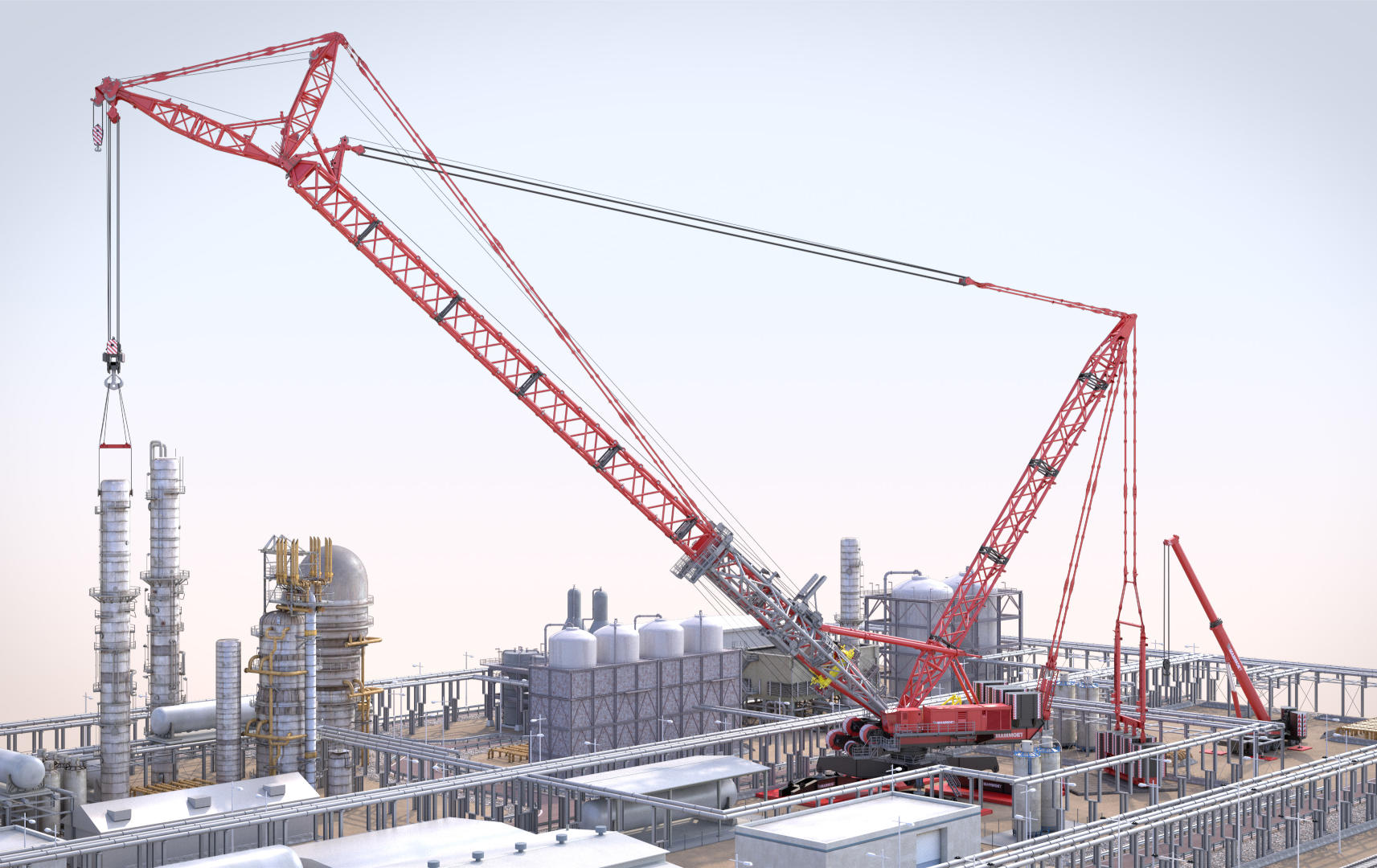 Gru da 2500 tonnellate