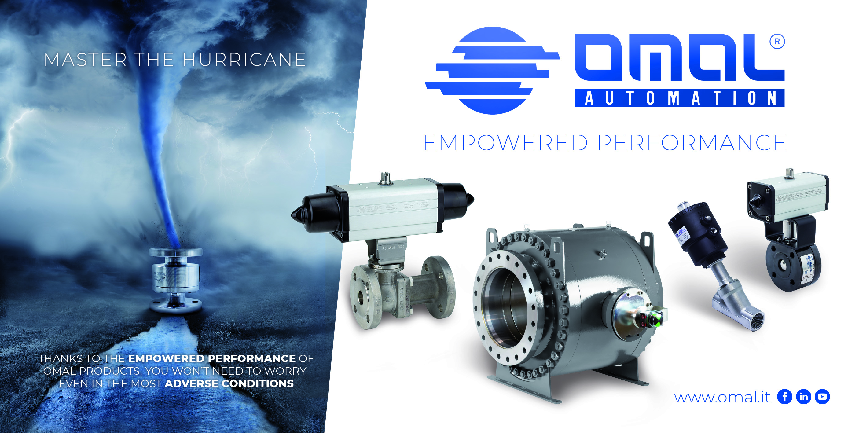 OMAL: L’ECCELLENZA NELL’AUTOMAZIONE DELLE VALVOLE INDUSTRIALI