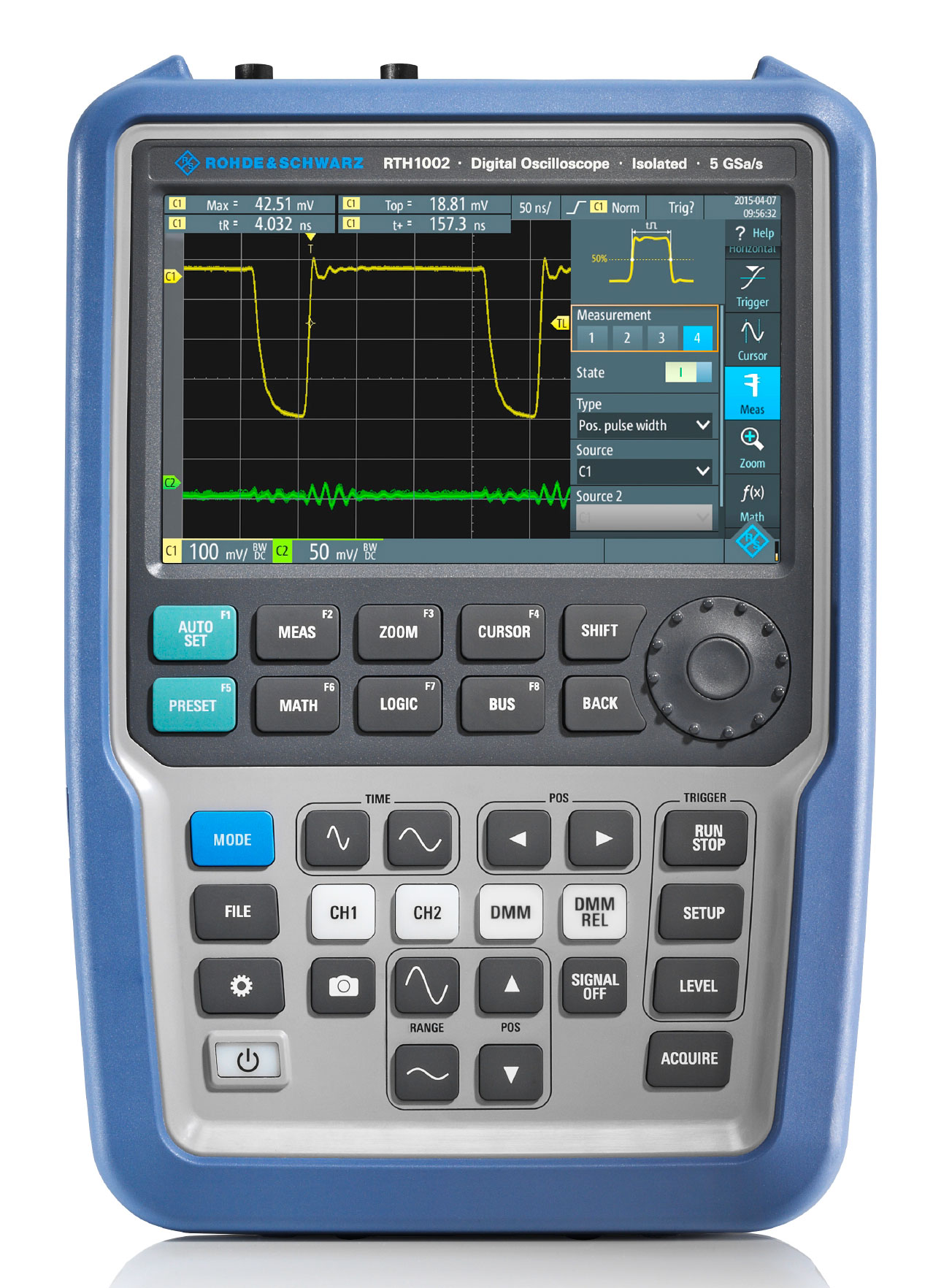 Oscilloscopio palmare
