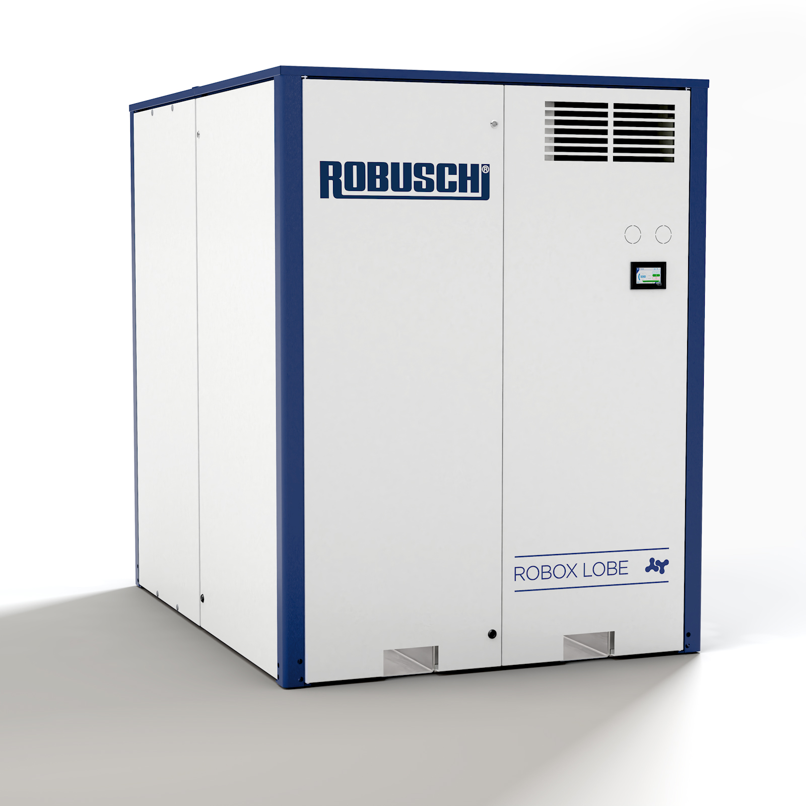 Gruppo soffiante a vite e a lobi