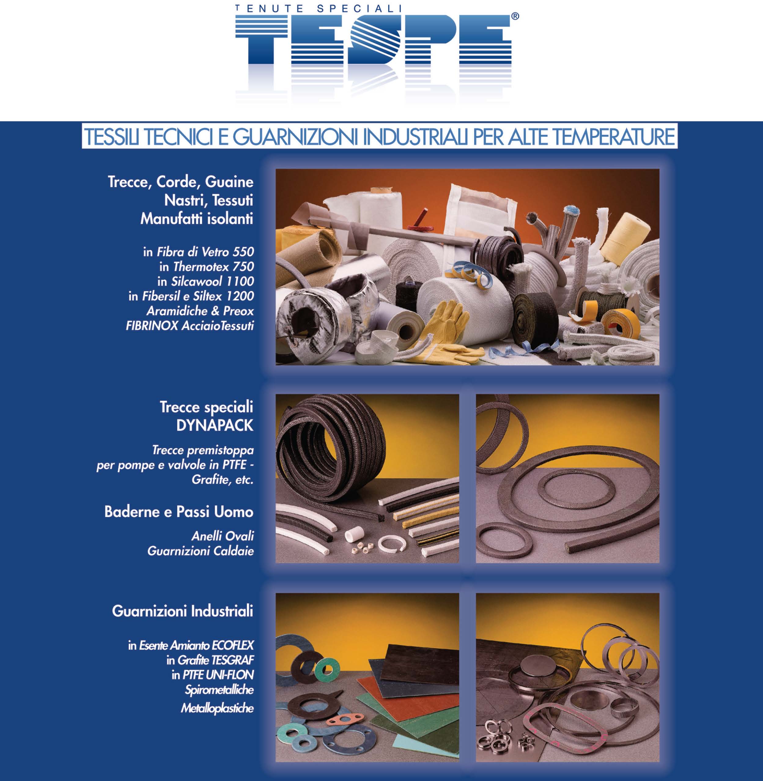 Tessili tecnici industriali