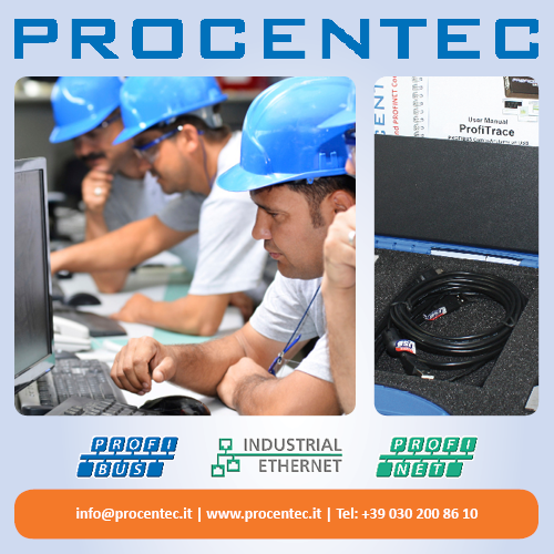 Soluzioni Procentec per reti PROFIBUS e PROFINET